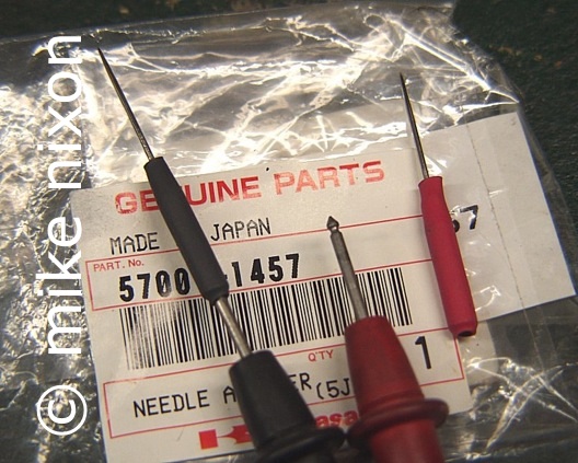 Trick Tools #15: Multimeter Needle Adapters www.motorcycleproject.com