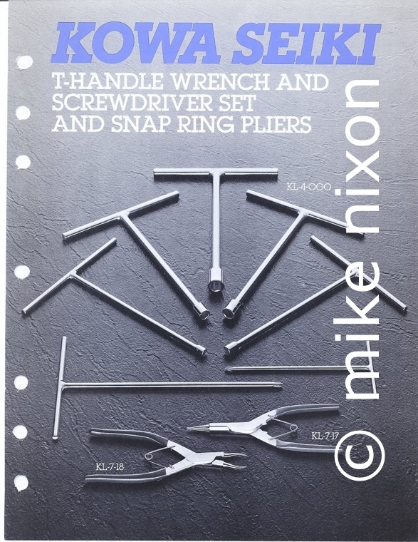 Kowa Seiki Tools www.motorcycleproject.com